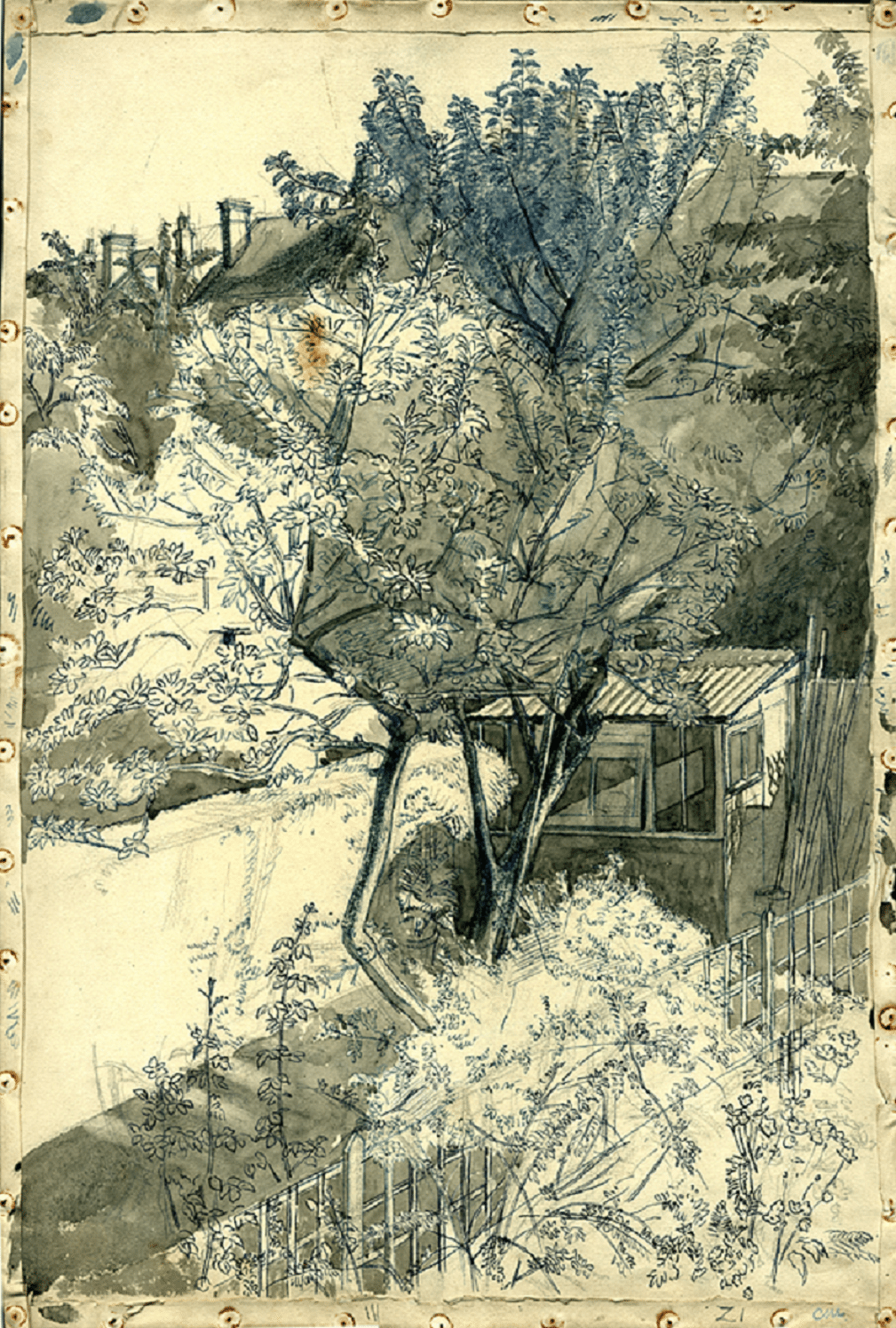 View from a Window, Anerley by Charlie Mahoney - Garden Museum