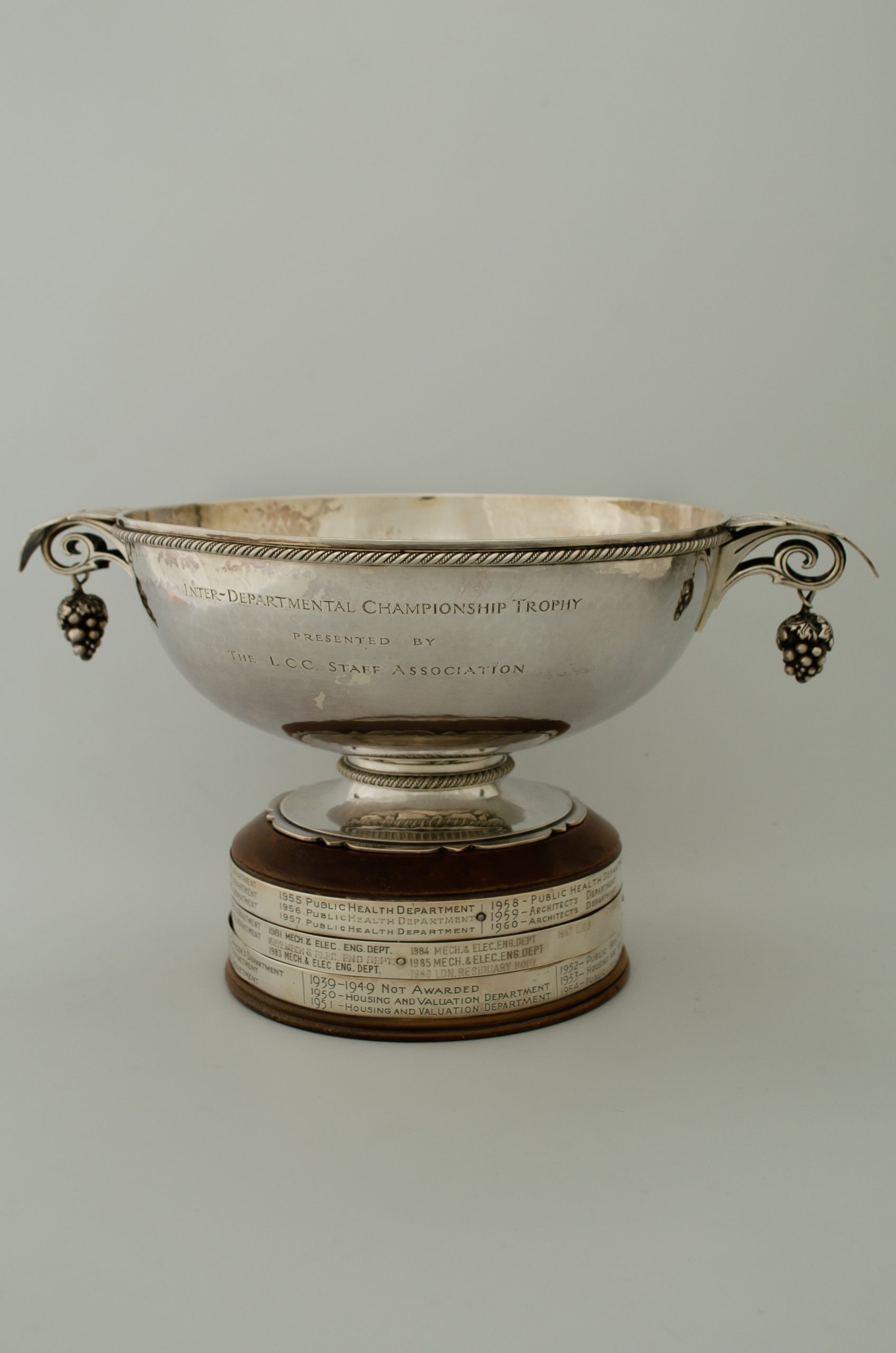 LCC Inter-departmental Trophy - Garden Museum