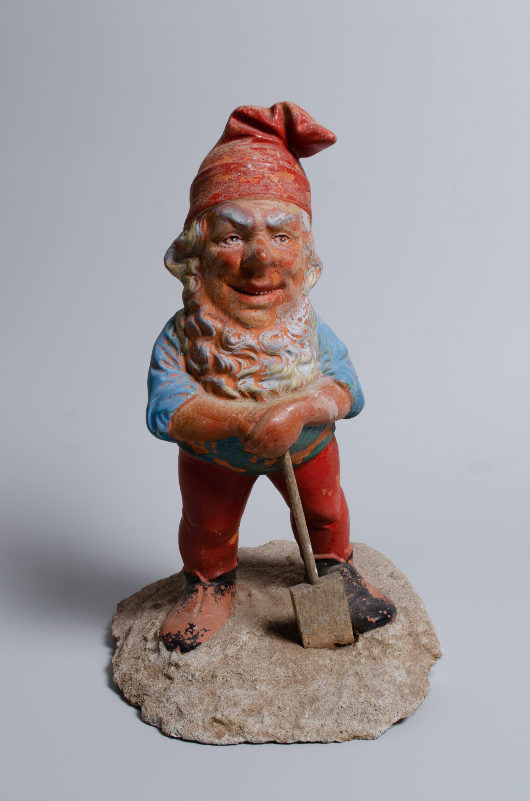 German Gnome with Spade - Garden Museum